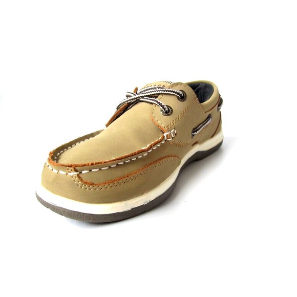Island Surf | Shoes | Island Surf Classic Leather Tan Boat Sailing Shoe ...